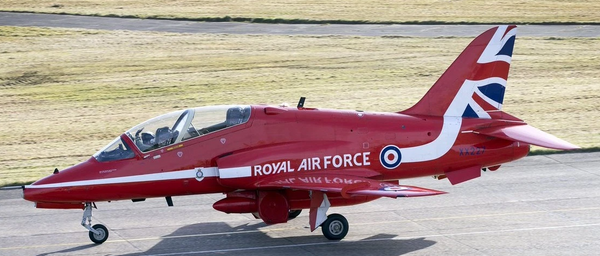 C-Mini Hawk, Red Arrows Flag Tail | Pacific RC Jets