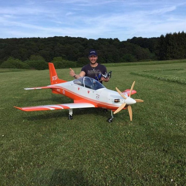 JMB-JETS PC-21 Turbo Prop (Wood/Covered) ARF | Pacific RC Jets